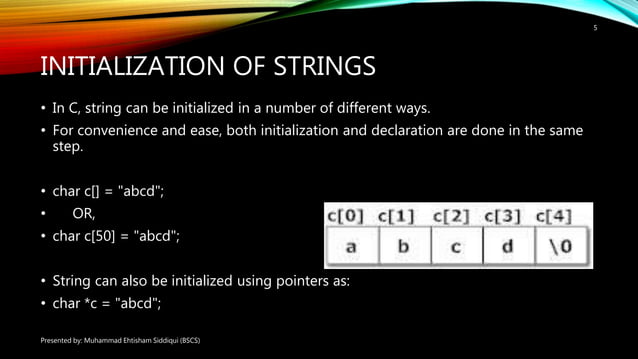 C programming Tutorial Session 4 | PPT