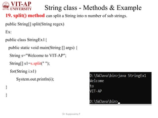 Strings in java | PDF