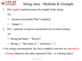 Strings in java | PDF