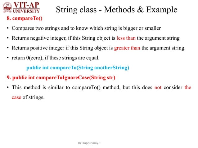 Strings in java | PDF