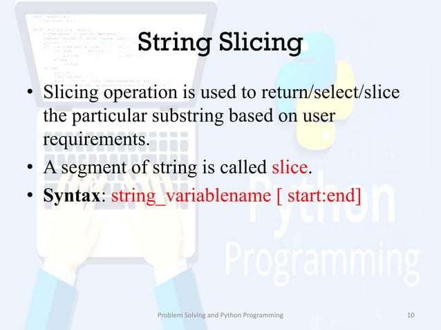 Strings in python | PDF | Programming Languages | Computing