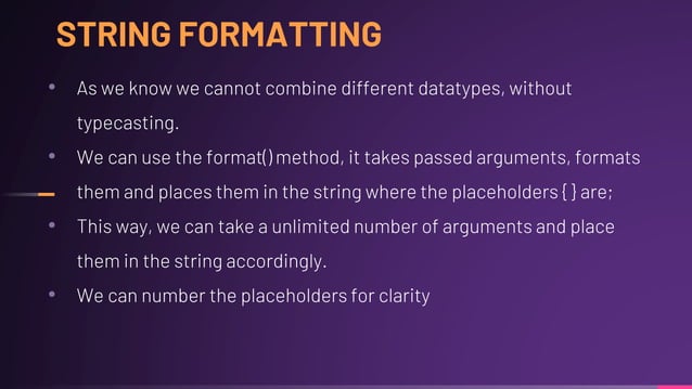 STRINGS IN PYTHON | PPTX