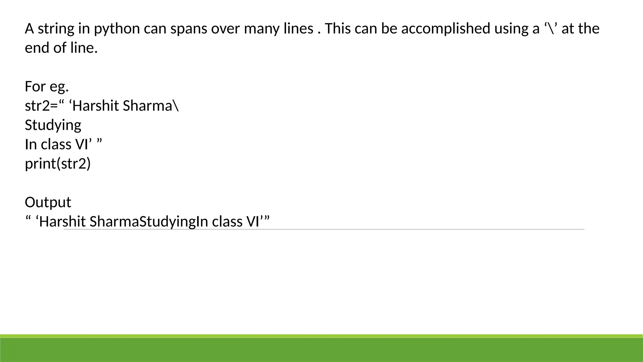 strings in Python.pptx compurt science engg | PPTX