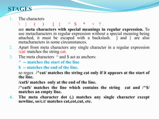Strings,patterns and regular expressions in perl | PPT