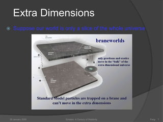 Einstein M Theory , String Theory and The Future | PPTX