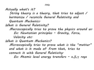 String Theory | PPTX