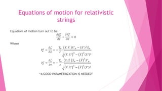 String theory basics | PPTX