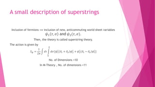 String theory basics | PPTX