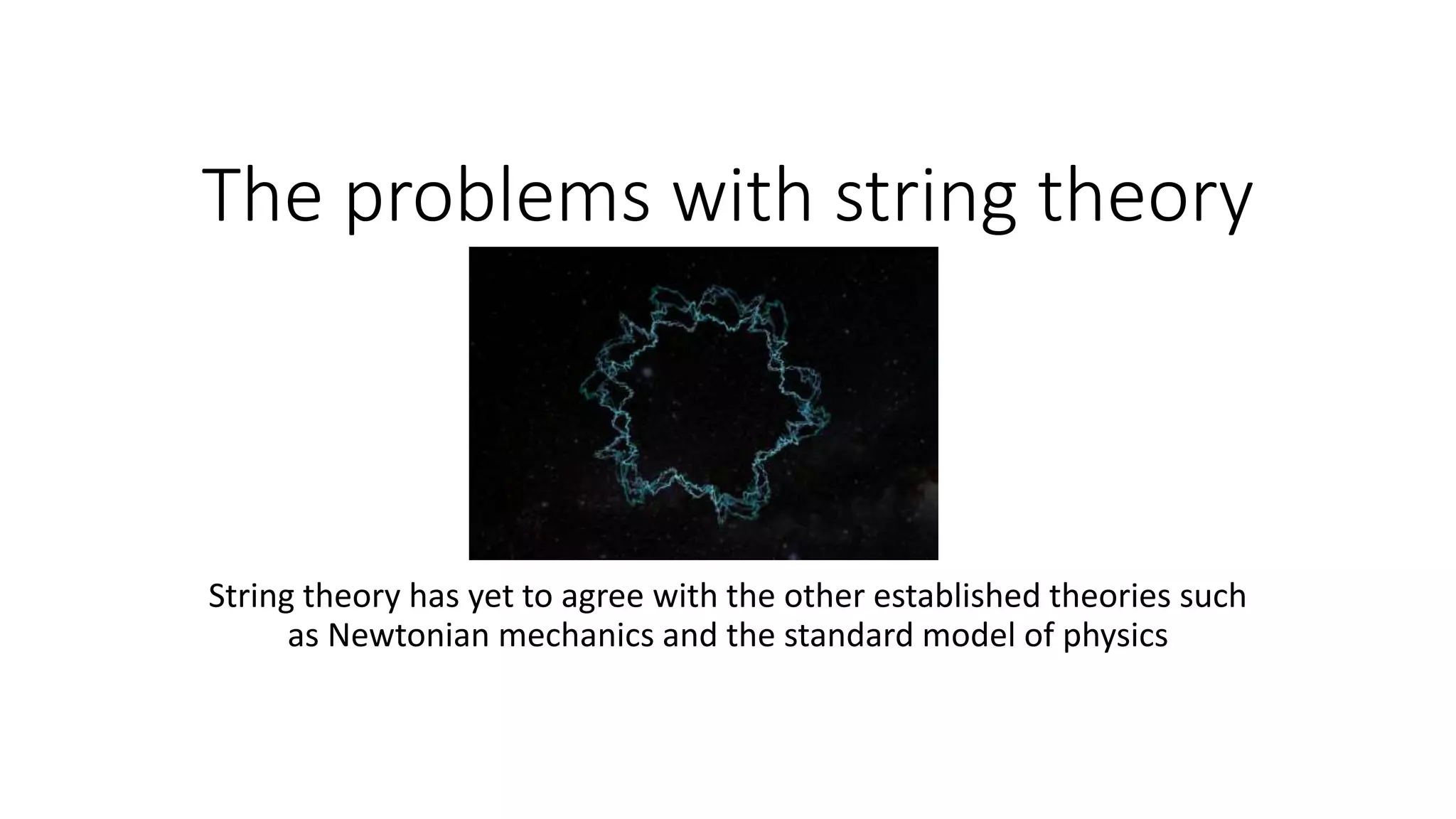 String theory | PPTX