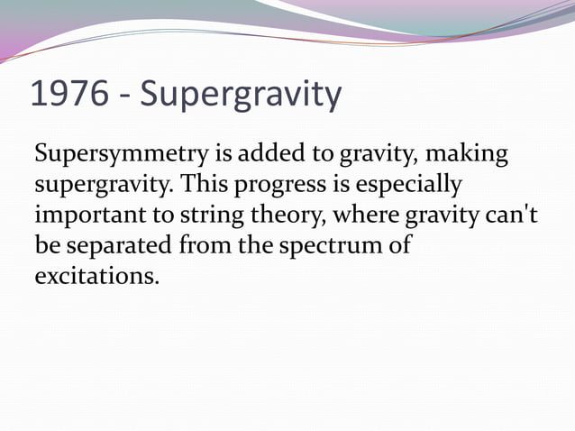 String Theory History | PPTX | Physics | Science