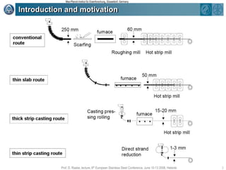Strip Casting Steel Dierk Raabe | PPT