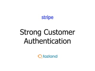 Stripe SCA | PPT
