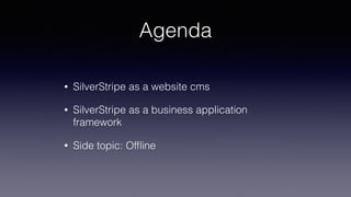 An alternative SilverStripe story: Business applications | PDF | Web ...