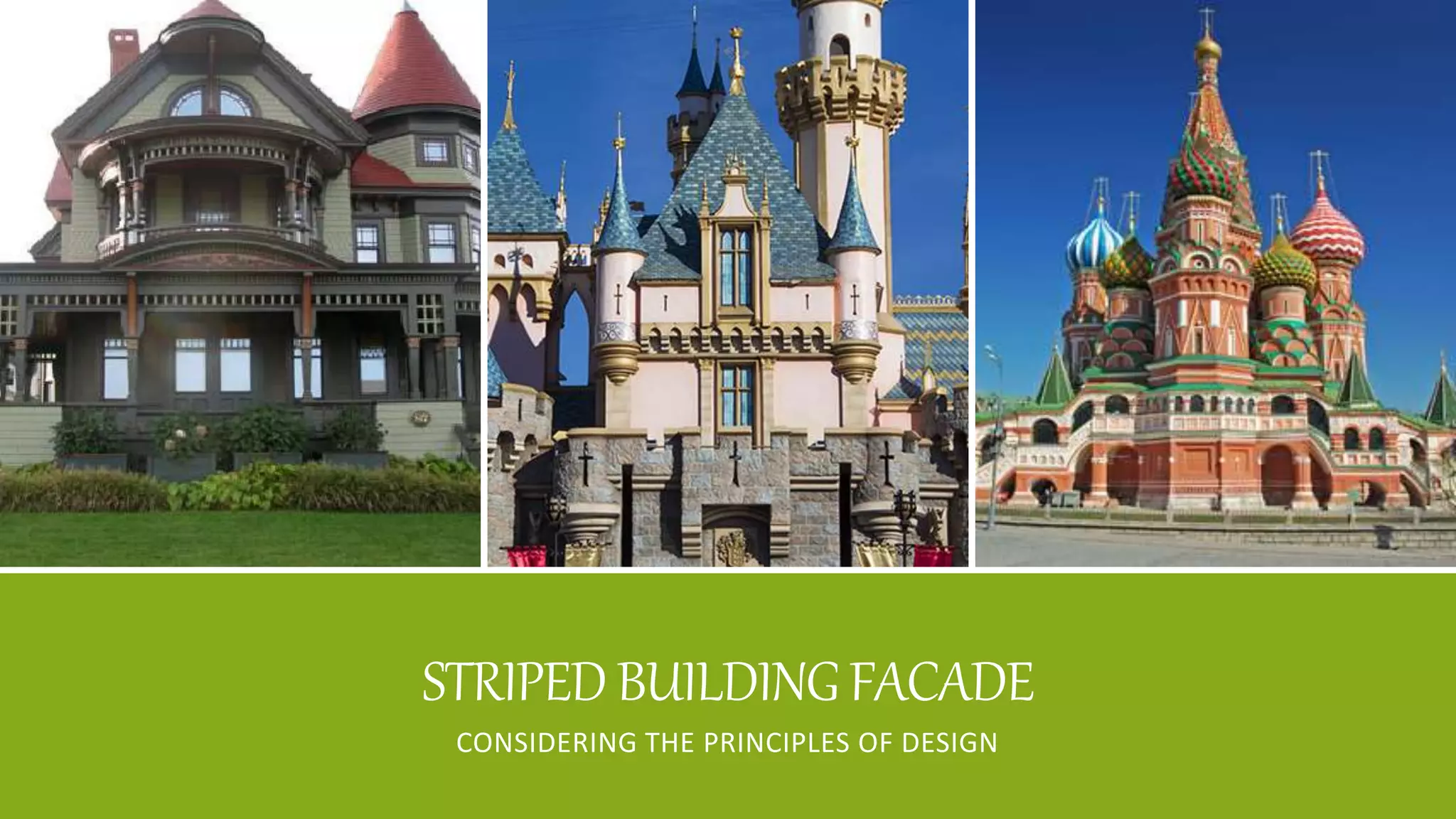 Striped building facade | PPT