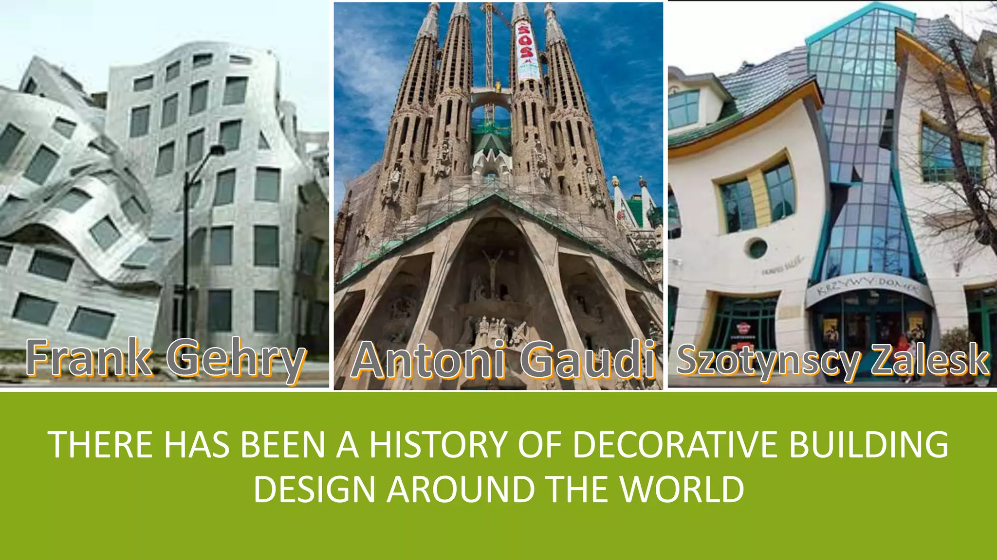 Striped building facade | PPT