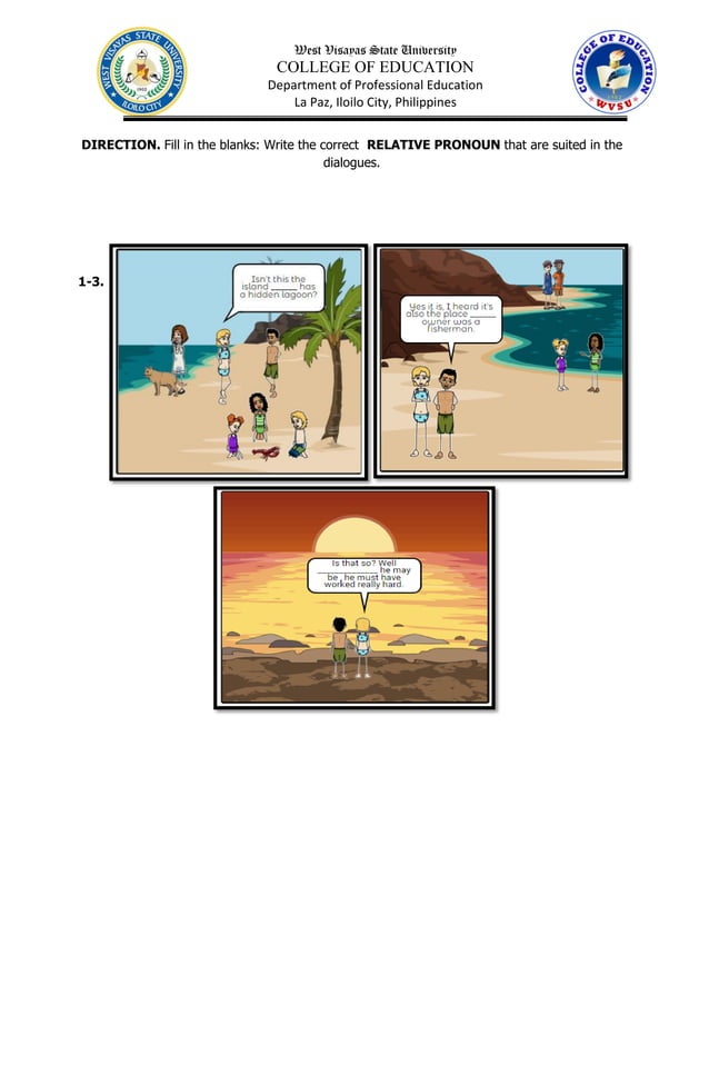 Strip It: Comics Pronouns Teachers Tool Kit- lesson plan | PDF