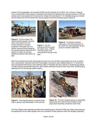 Stripping of liners from pipes using hdd technology (2007) | PDF