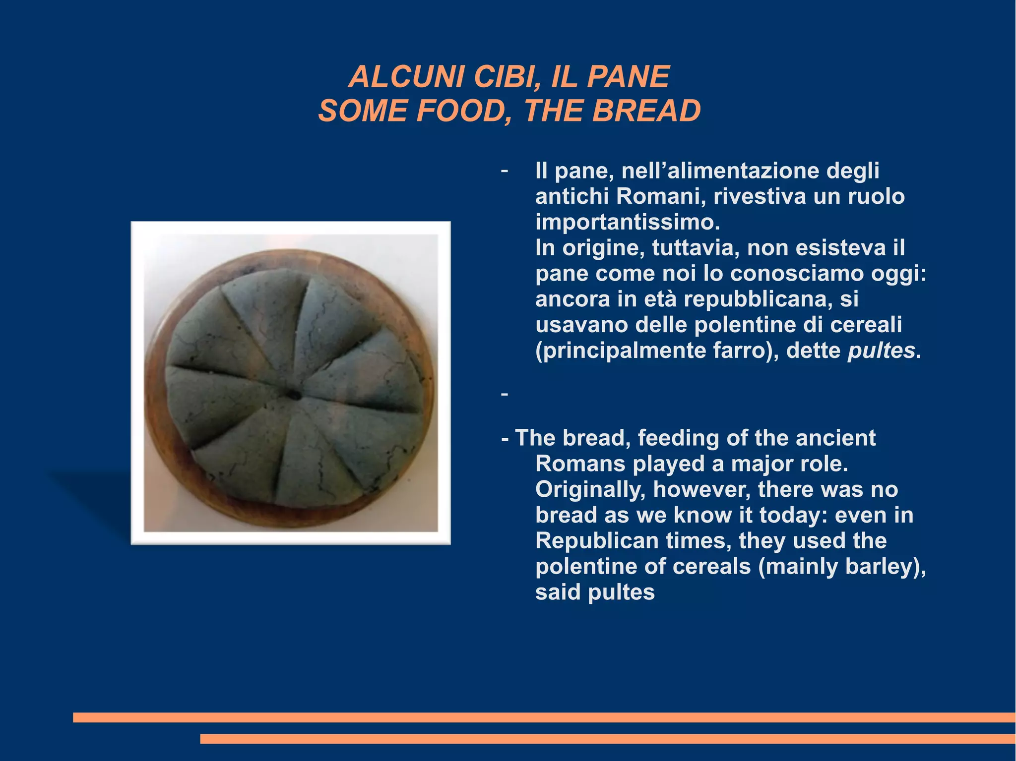 COME E COSA MANGIAVANO GLI ANTICHI ROMANI? | PPT