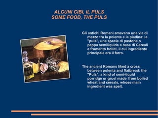 COME E COSA MANGIAVANO GLI ANTICHI ROMANI? | PPT