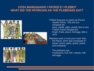 COME E COSA MANGIAVANO GLI ANTICHI ROMANI? | PPT