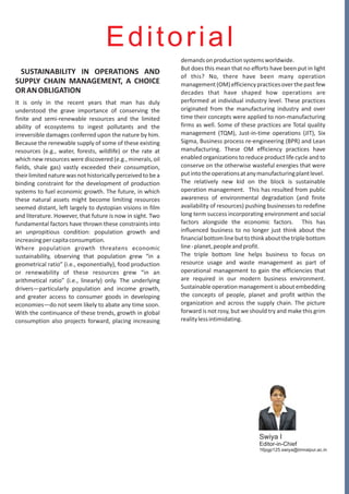 Sustainable Operations Management (Vol 6 Issue 1) | PDF