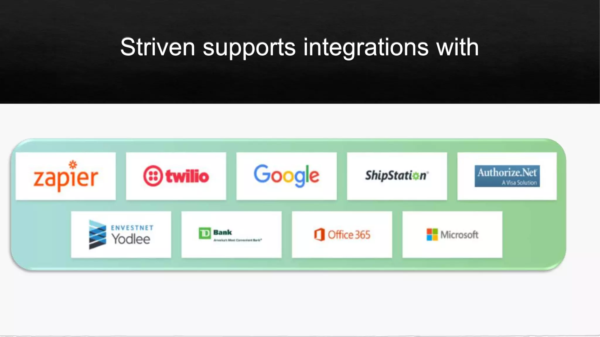 STRIVEN Accounting ERP System | PPT