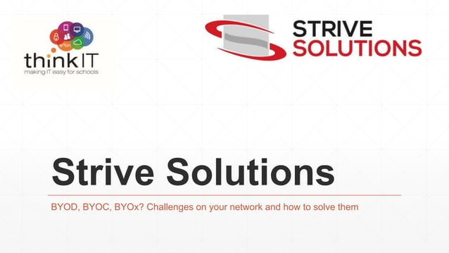 Strive - The challenges of wireless learning | PPT | Free Download