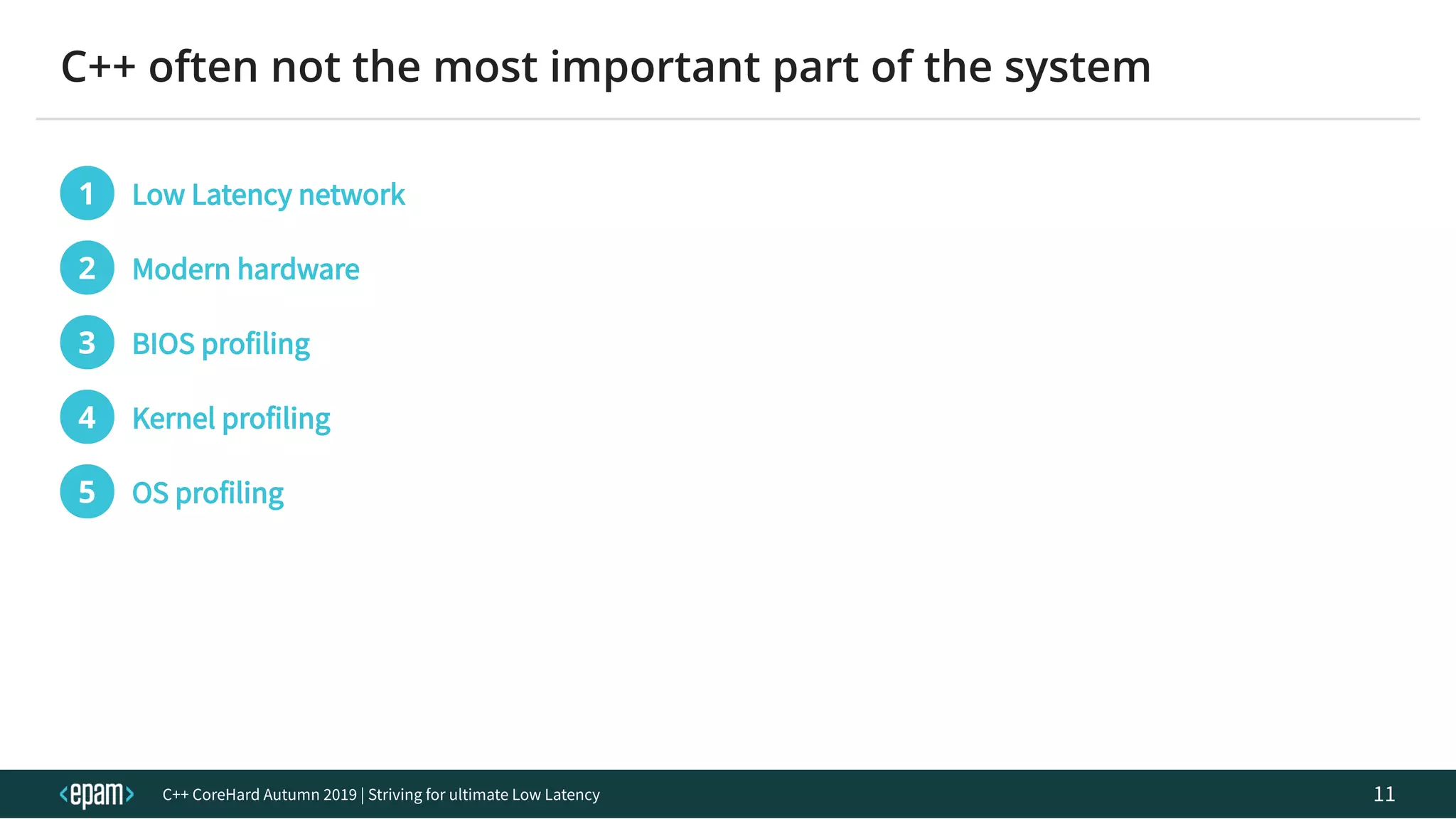 Striving for ultimate low latency. Mateusz Pusz CoreHard Autumn 2019 | PPT