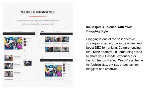 Striz - Fashion Ecommerce WordPress Theme - Opal_WP | PPT