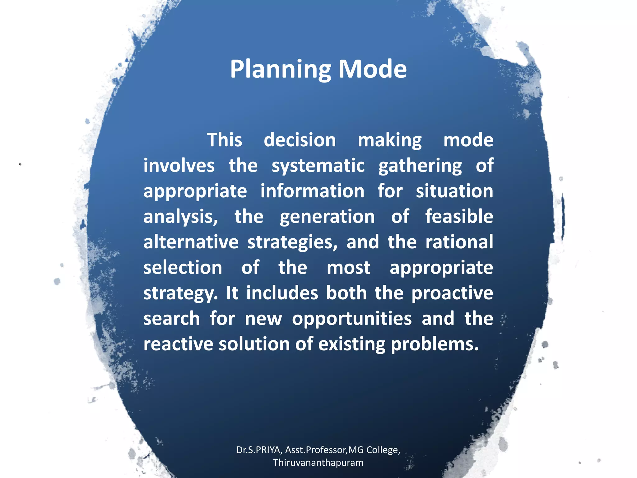 Strategic Decision Making | PPTX