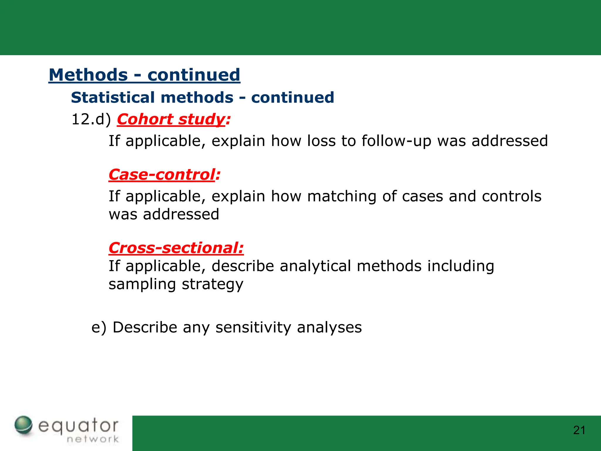 STROBE-IS2012.ppt check list presentation | PPT