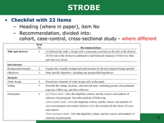 STROBE-IS2012.ppt check list presentation | PPT