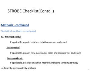 STROBE checklist for research article Copy.ppt