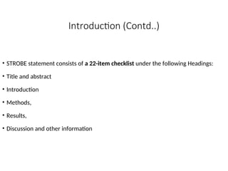 STROBE checklist for research article Copy.ppt