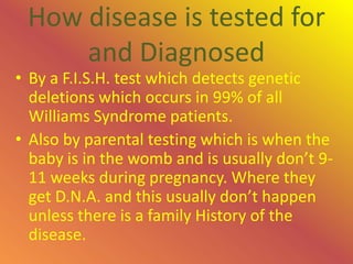 Williams Syndrome | PPTX