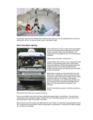 Strobist lighting 101 david hobby | PDF