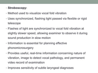 Stroboscopy | PPT