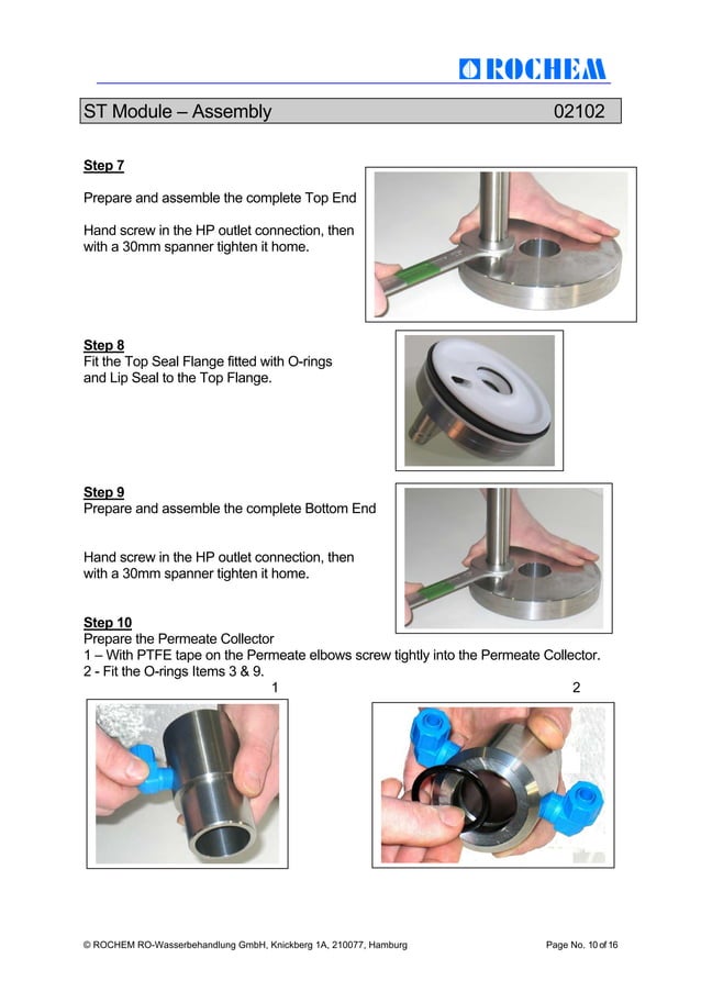 St rochem membrane | PDF