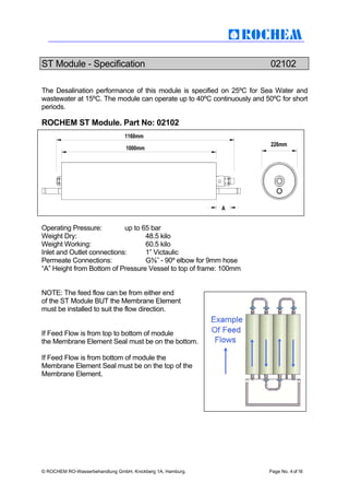 St rochem membrane | PDF