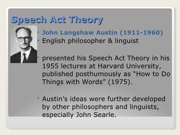 Performativity and Language