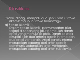 Stroke (Hemoragik) | PPTX