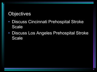 Stroke Assessment | PPT