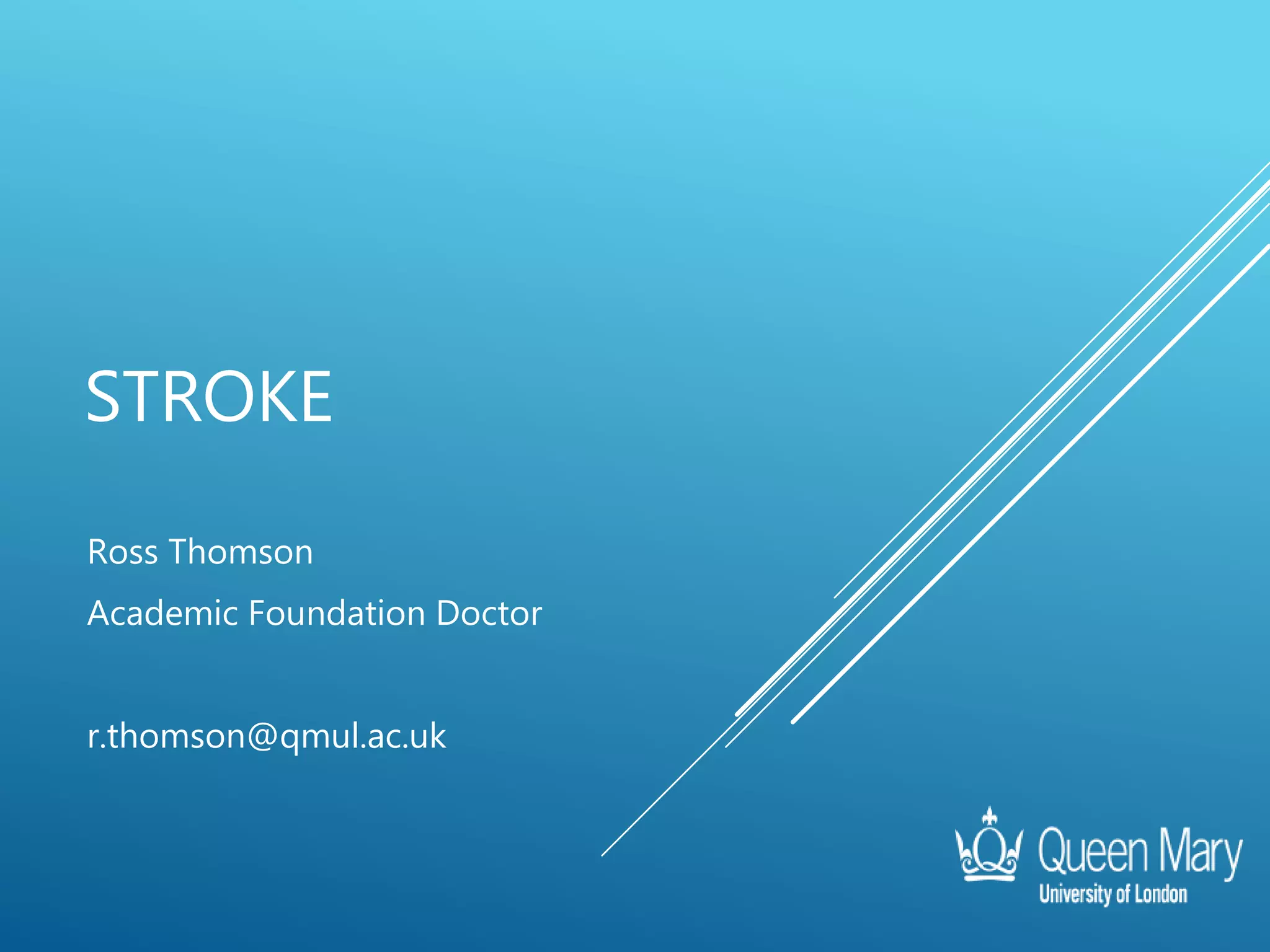 Stroke | PPT