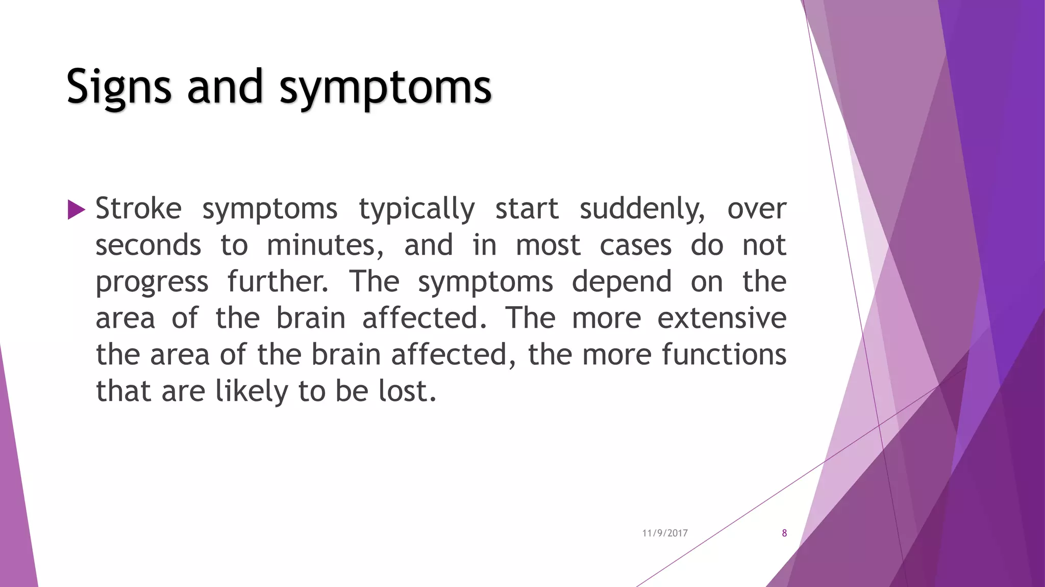 Stroke | PPTX