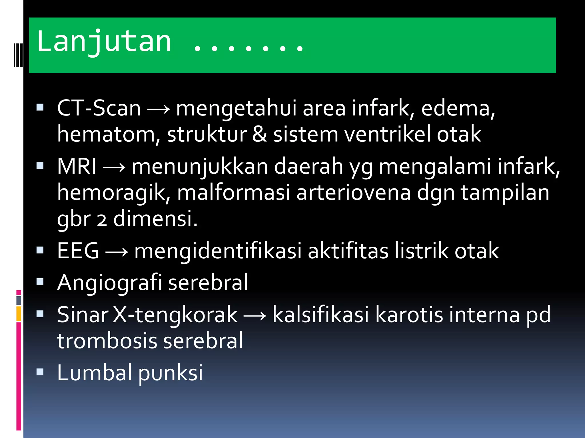 Asuhan Keperawatan pada pasien Stroke | PPTX