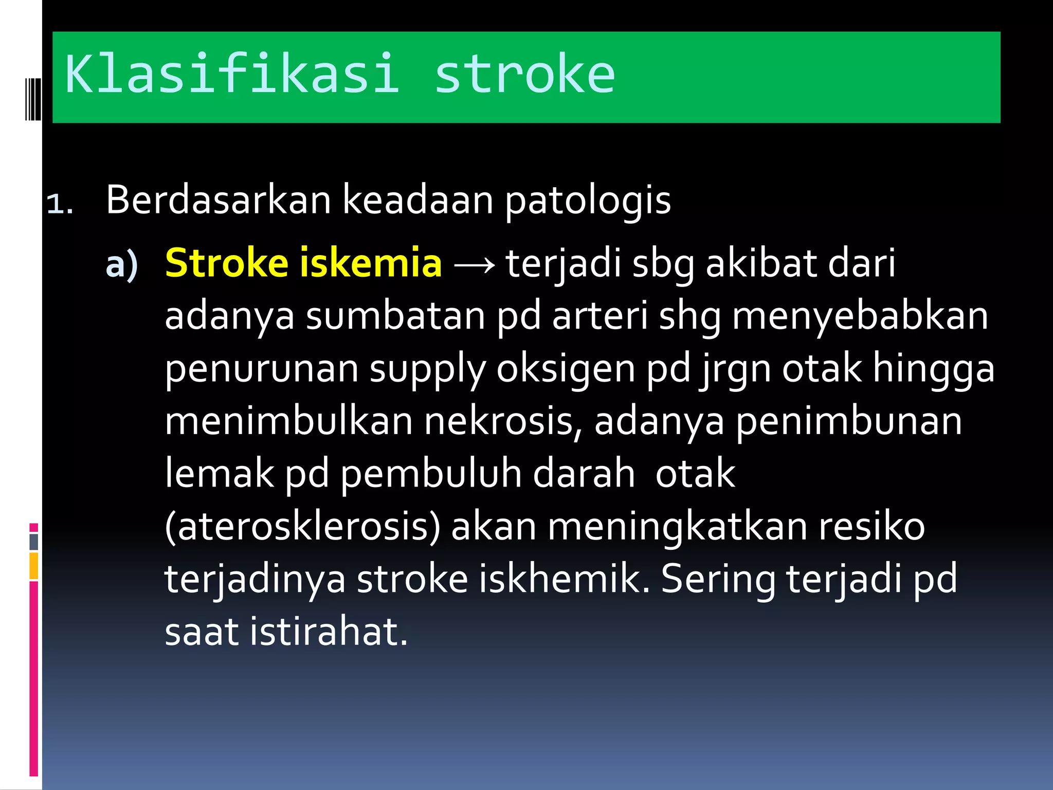 Asuhan Keperawatan pada pasien Stroke | PPTX