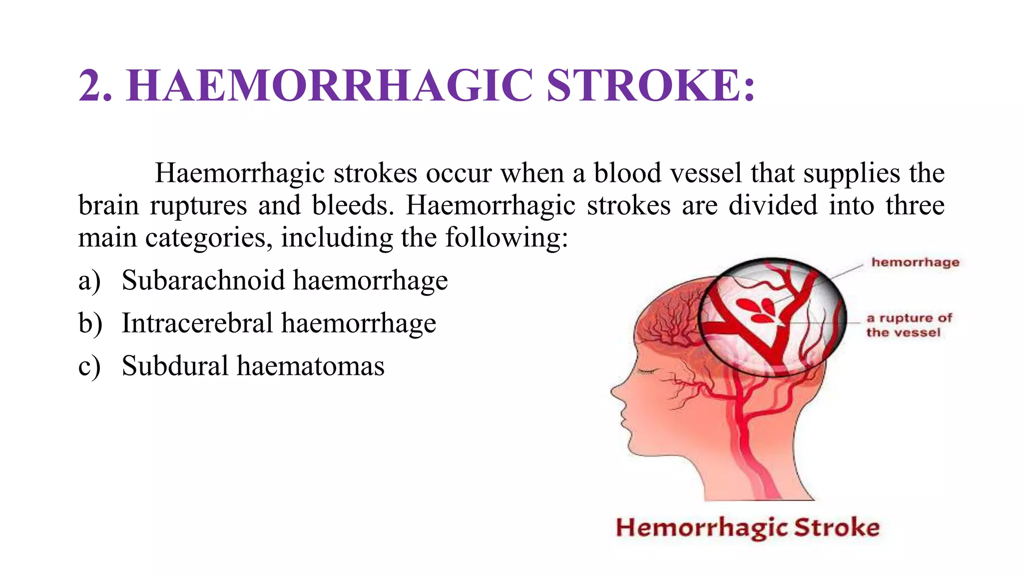 Classification, Pathophysiology and management of Brain Stroke for Pharm.D (Pharmacotherapeutics ...