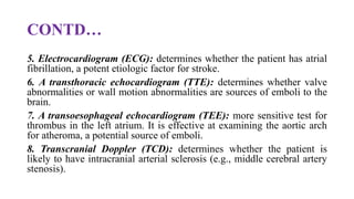 Classification, Pathophysiology and management of Brain Stroke for ...
