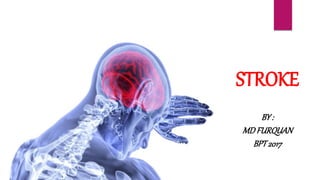 Stroke (cerebrovascular accident ) | PPTX