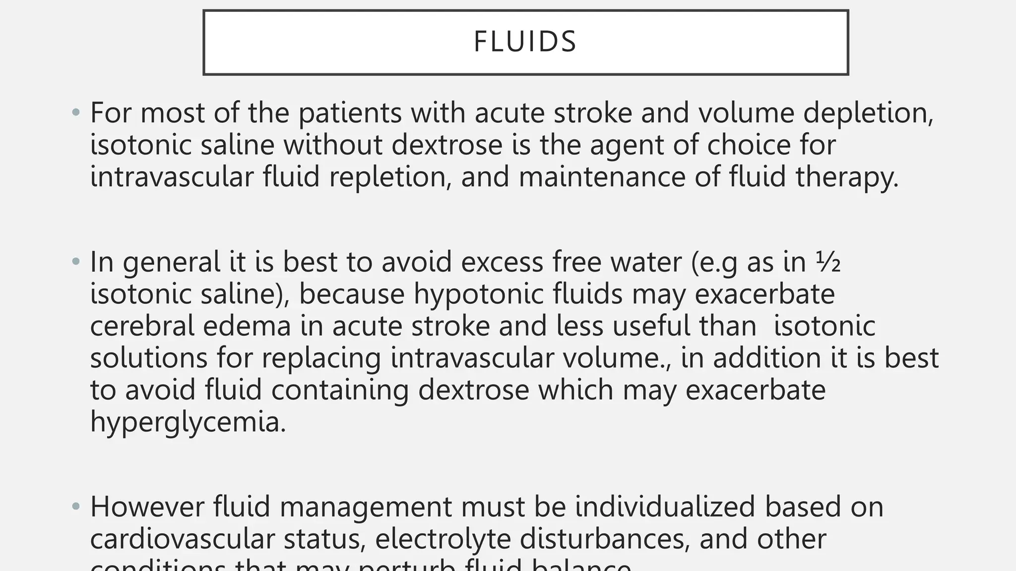 stroke presentation that covers every aspect of Focal neurological ...